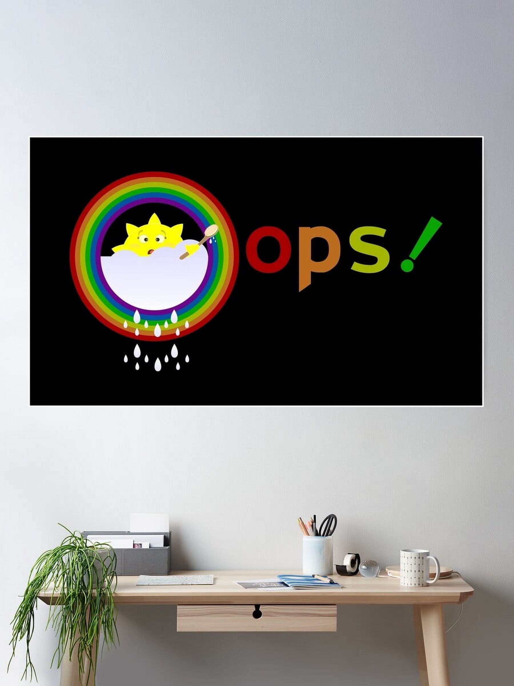 Illustration On A Sun Bathe In The Clouds And A Rainbow Appeared Also ...