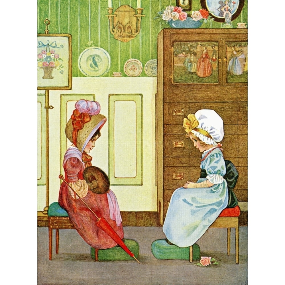 Illustration To The Poem A Morning Call From The Book Childhood By ...