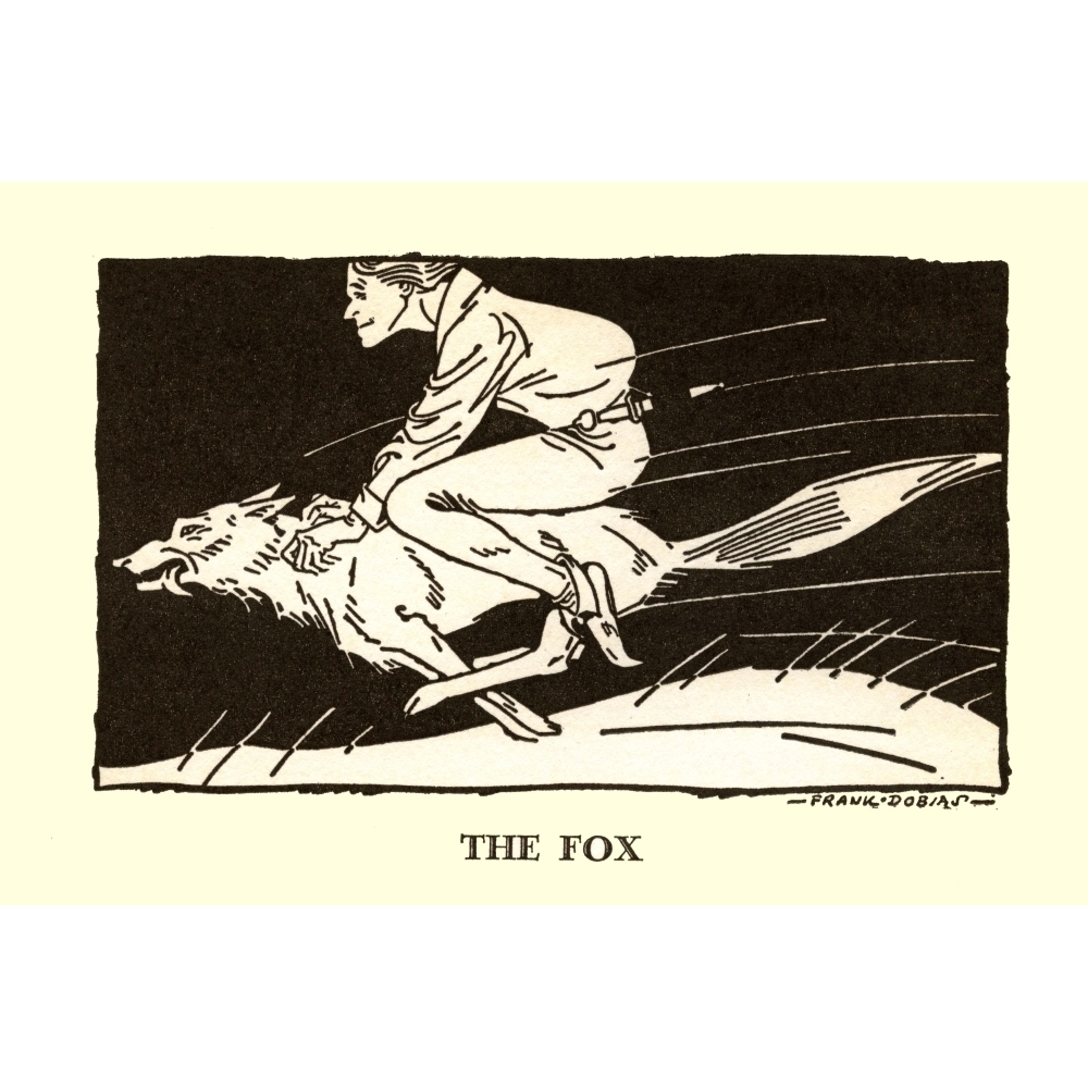 The Fox Poster Print by Frank Dobias - Walmart.com