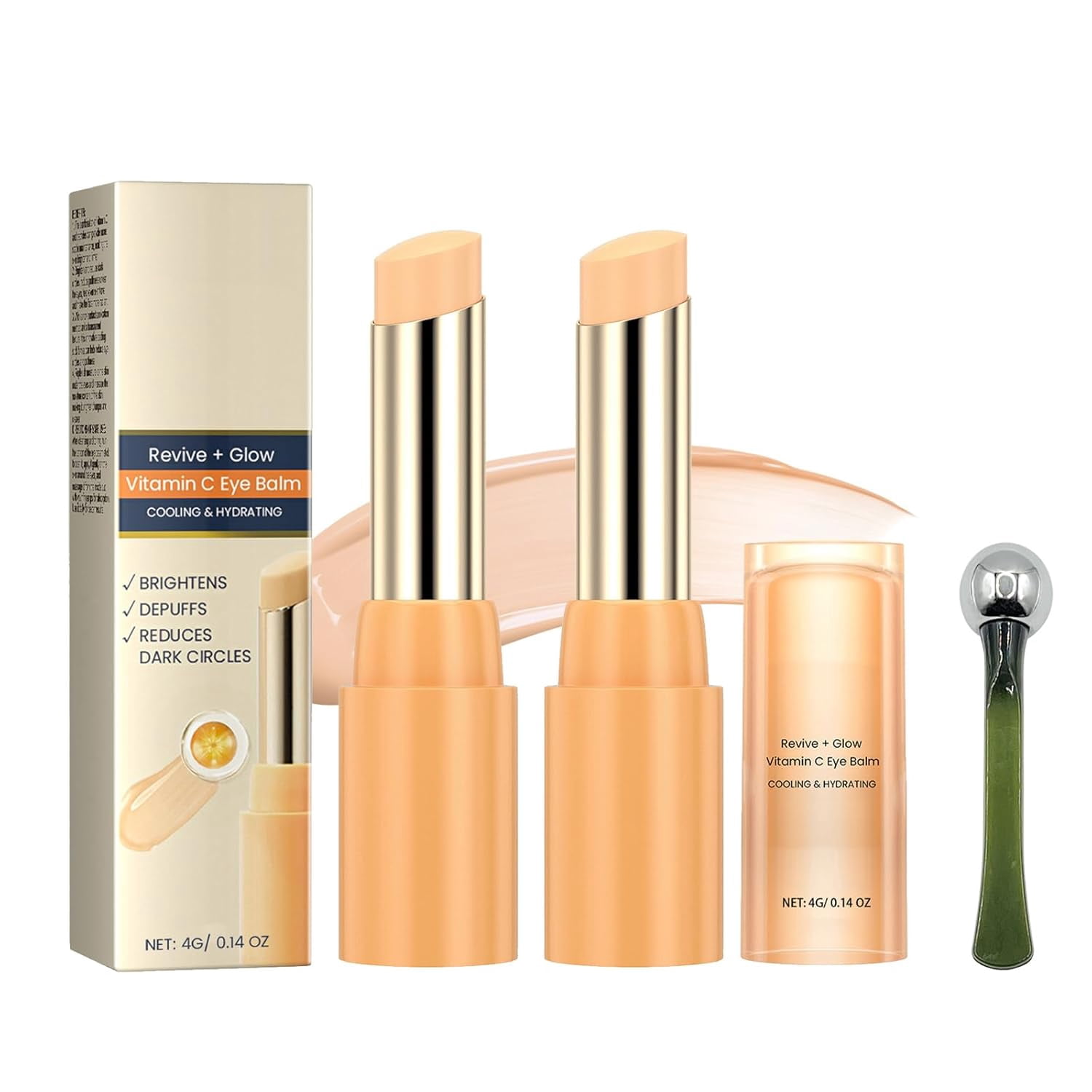 Illutminate Eye Balm with Vitamin C Brightens and Reduces Puffiness ...