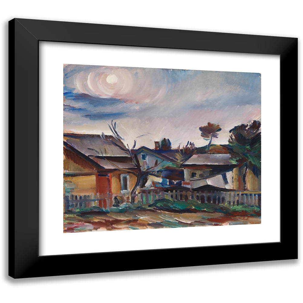 Ilmari Aalto 17x15 Black Modern Framed Museum Art Print Titled ...