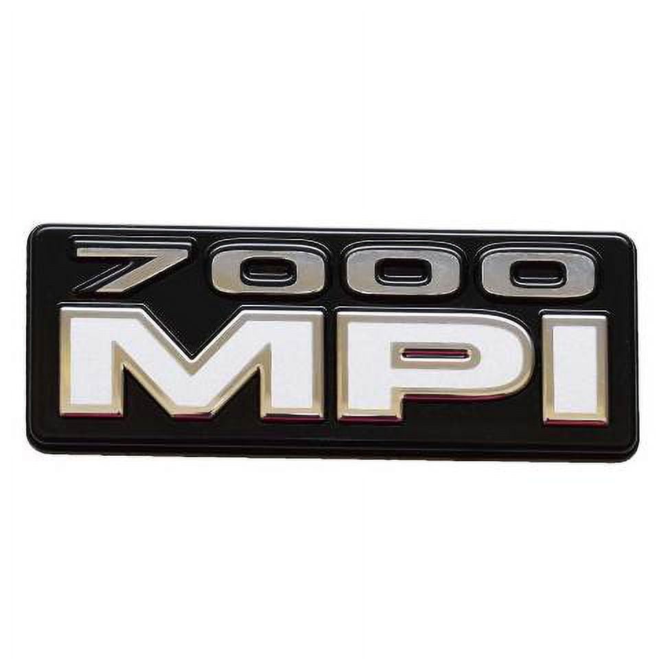 Ilmor Boat Raised Badge Decal 507-0030 | 7000 MPI 3 Inch Hard Plastic ...