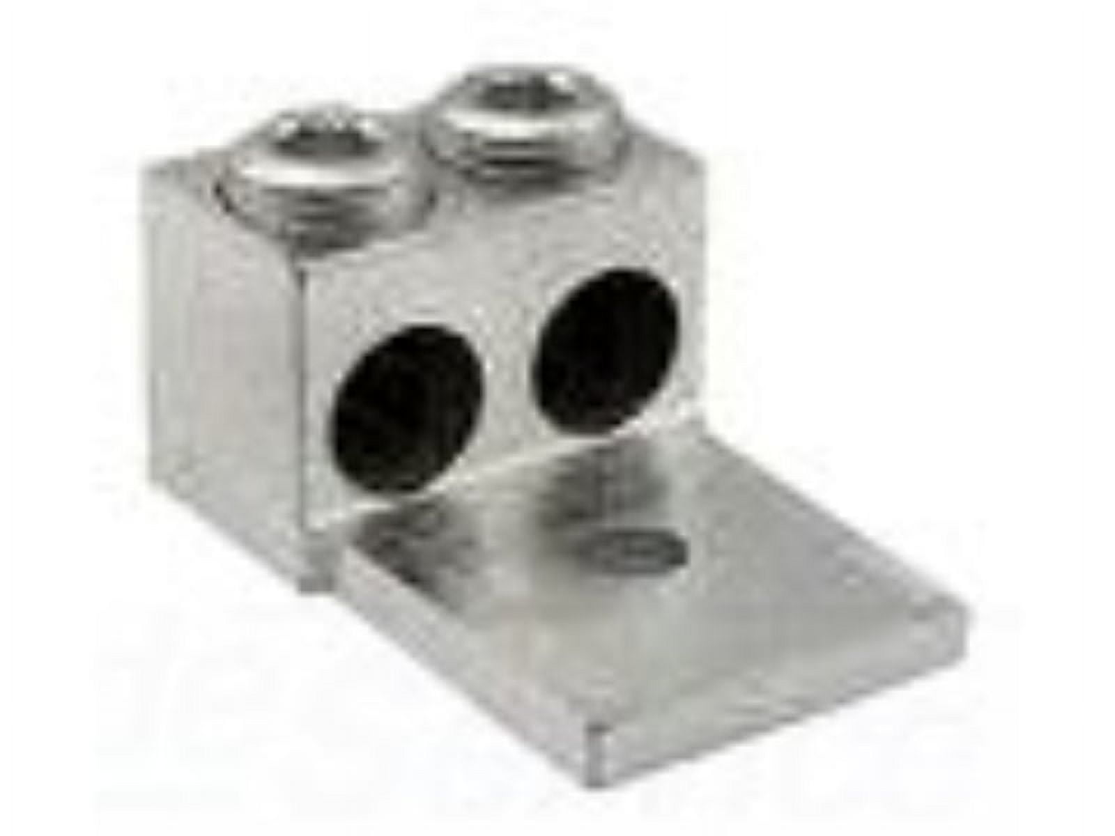 Ilsco AU-250 Mechanical Lug, 1-Hole, 2-Conductor, 6 AWG - 250 MCM ...