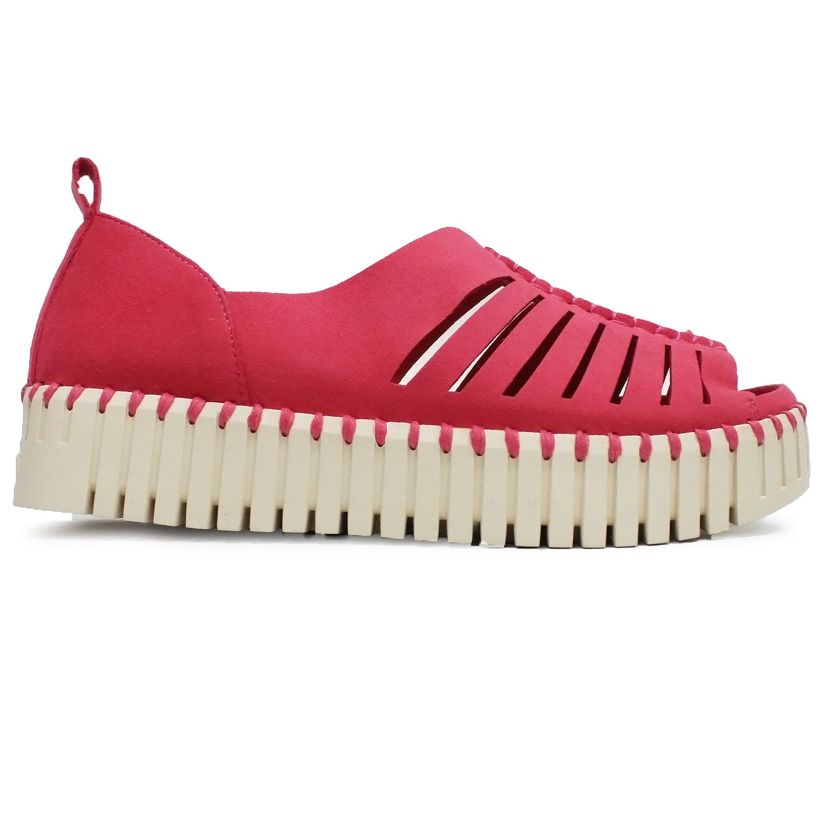 Ilse Jacobsen Womens Tulip 9376 Textile Viva Magenta Sandals 7 US ...