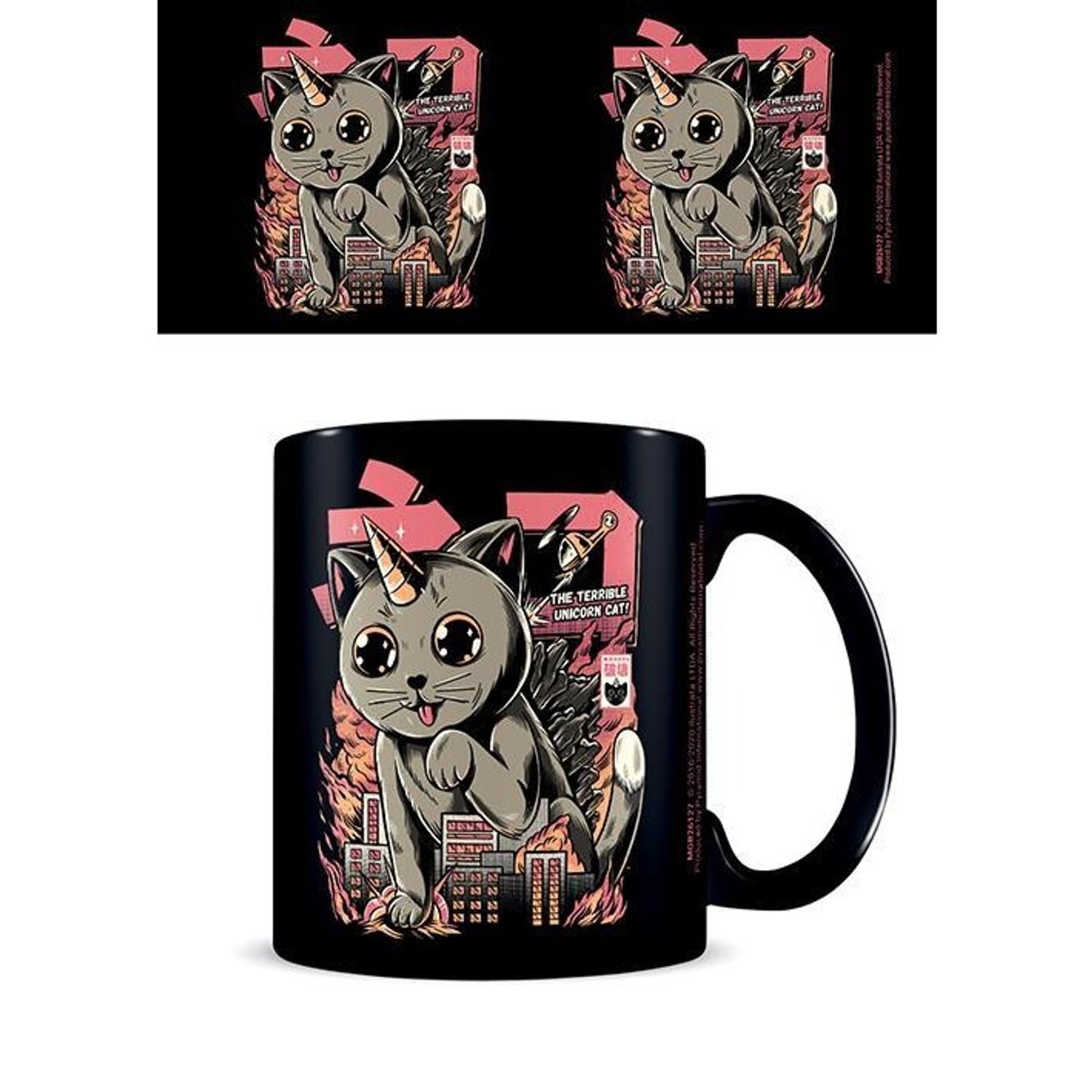 Ilustrata Catzilla Mug - Walmart.com