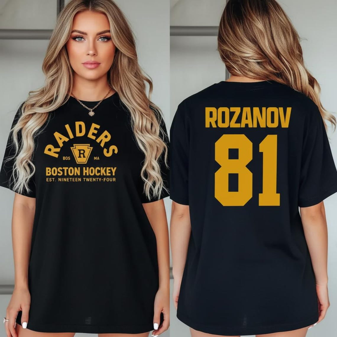 Ilya Rozanov #81 Boston Raiders Shirt – Heated Rivalry Inspired Tee ...