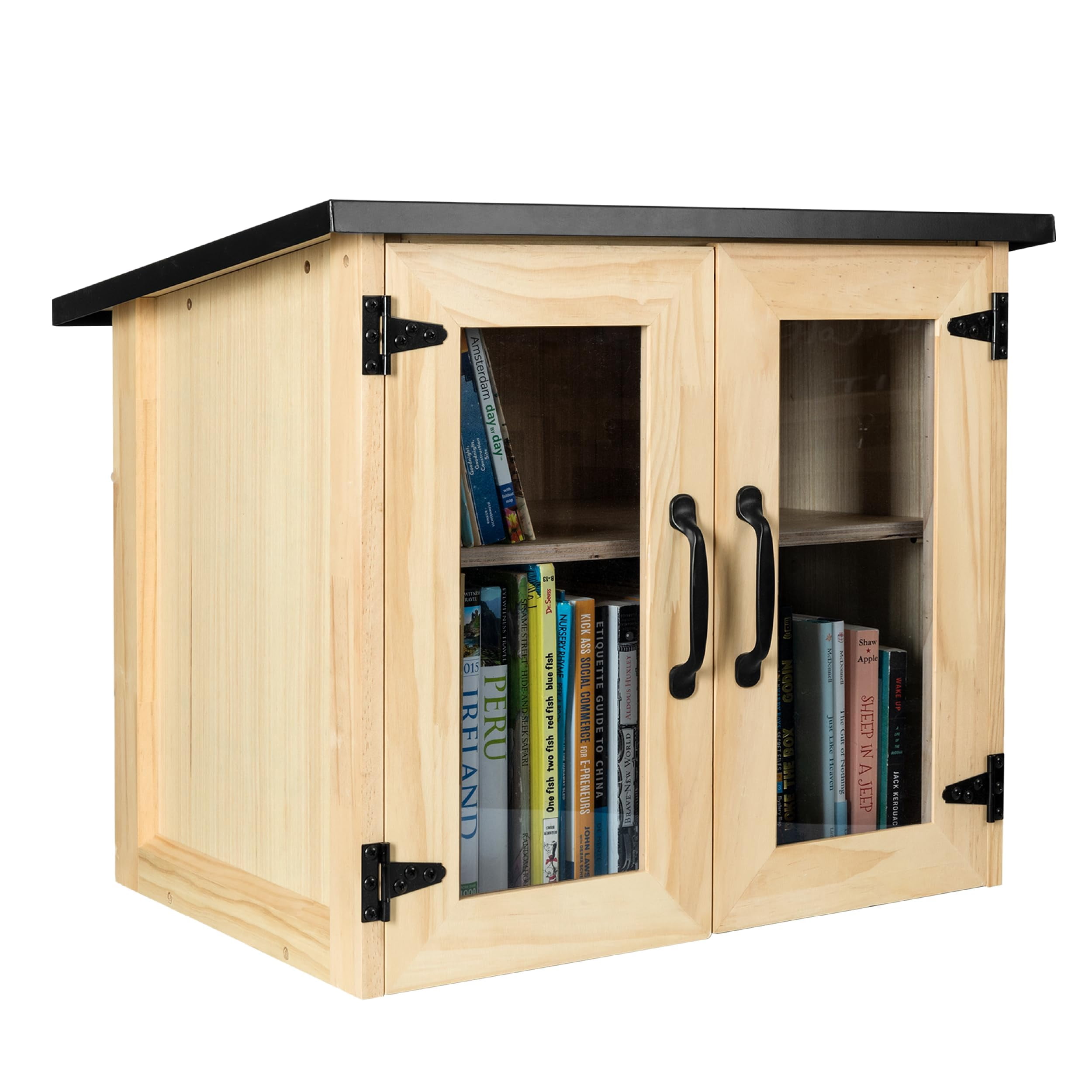 Ilyapa Outdoor Library Book Box - Free Literature Exchange Kit for ...