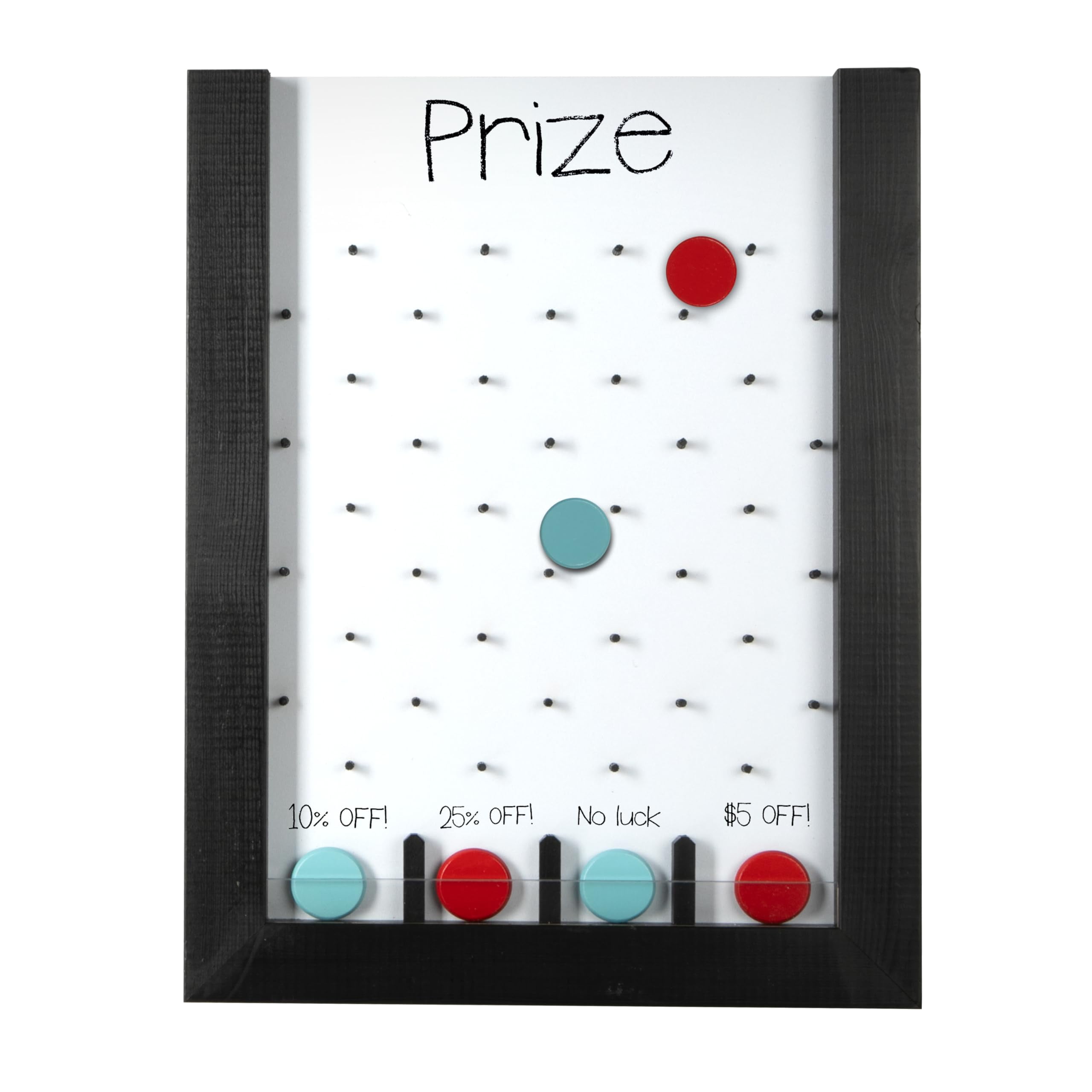 Ilyapa Tabletop Plinko Board Game - 13x17 Inch Portable Prize Drop ...