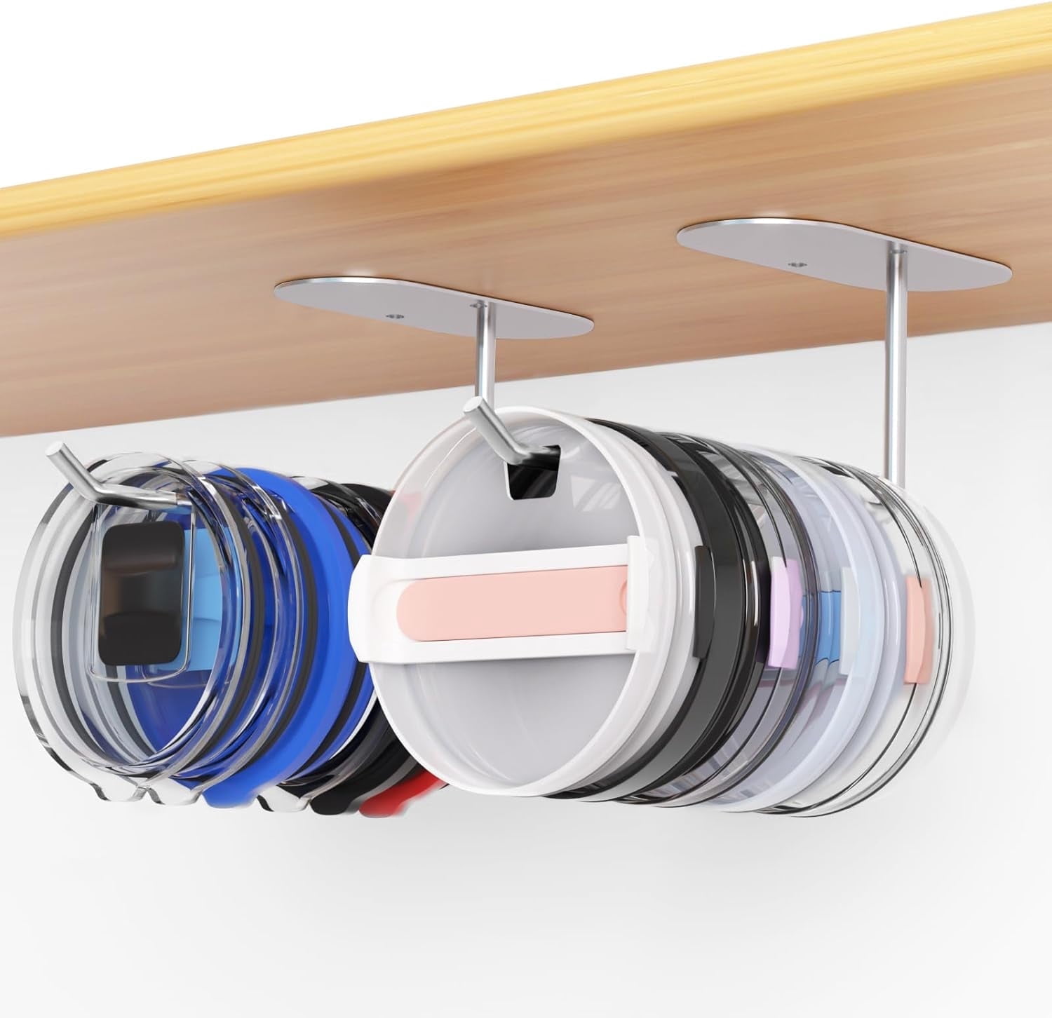Ilymtics 2 Pack Tumbler Lid Organizer,Cup Lid Holder for Kitchen ...