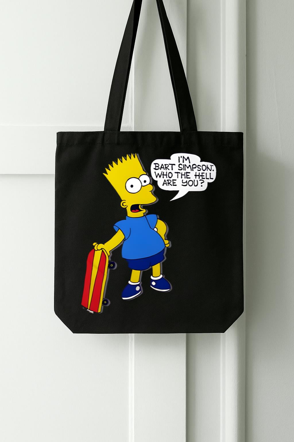 Im Bart Simpson What The Hell Are You Bag-TH52400 - Walmart.com