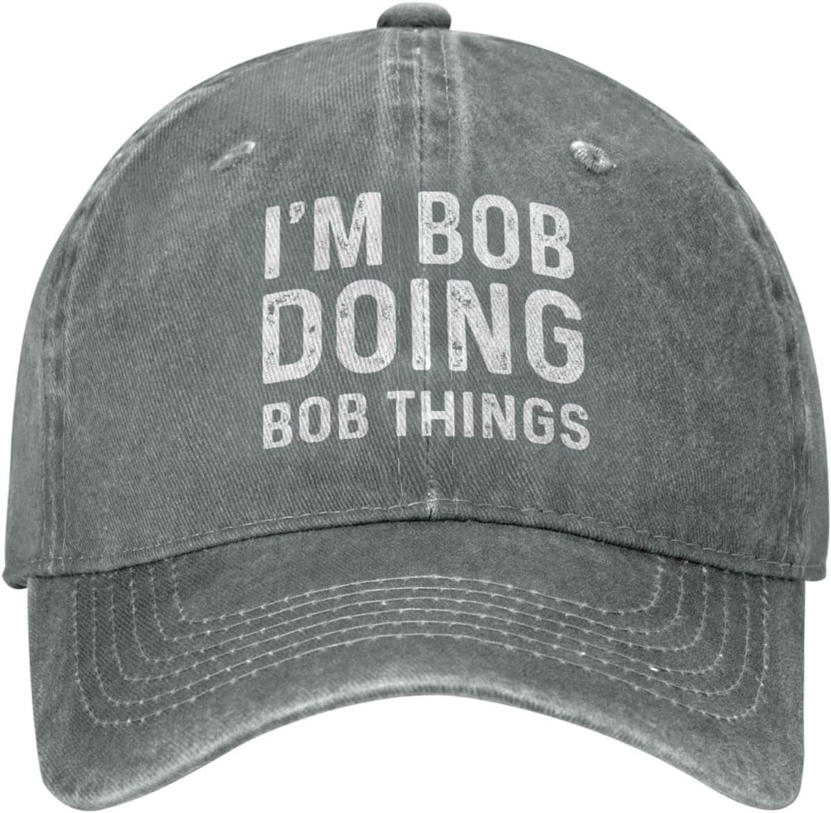 Im Bob Doing Bob Things Hat Women Baseball Cap Fashionable Cap ...