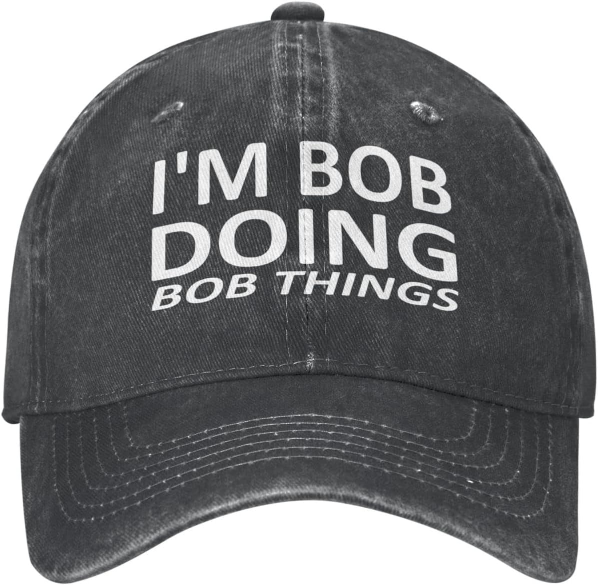 Im Bob Doing Bob Things Hat for Men Baseball Caps Graphic Hats ...