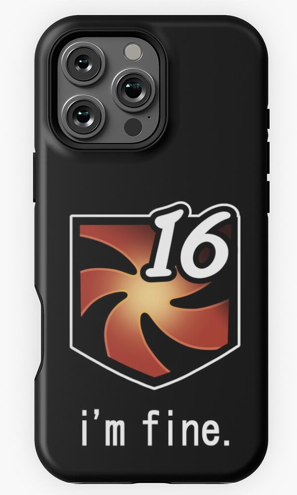 Im Fine Vuln Stacks FFXIV Gamer Phone Case for iPhone 16 15 14 13 12 11 ...