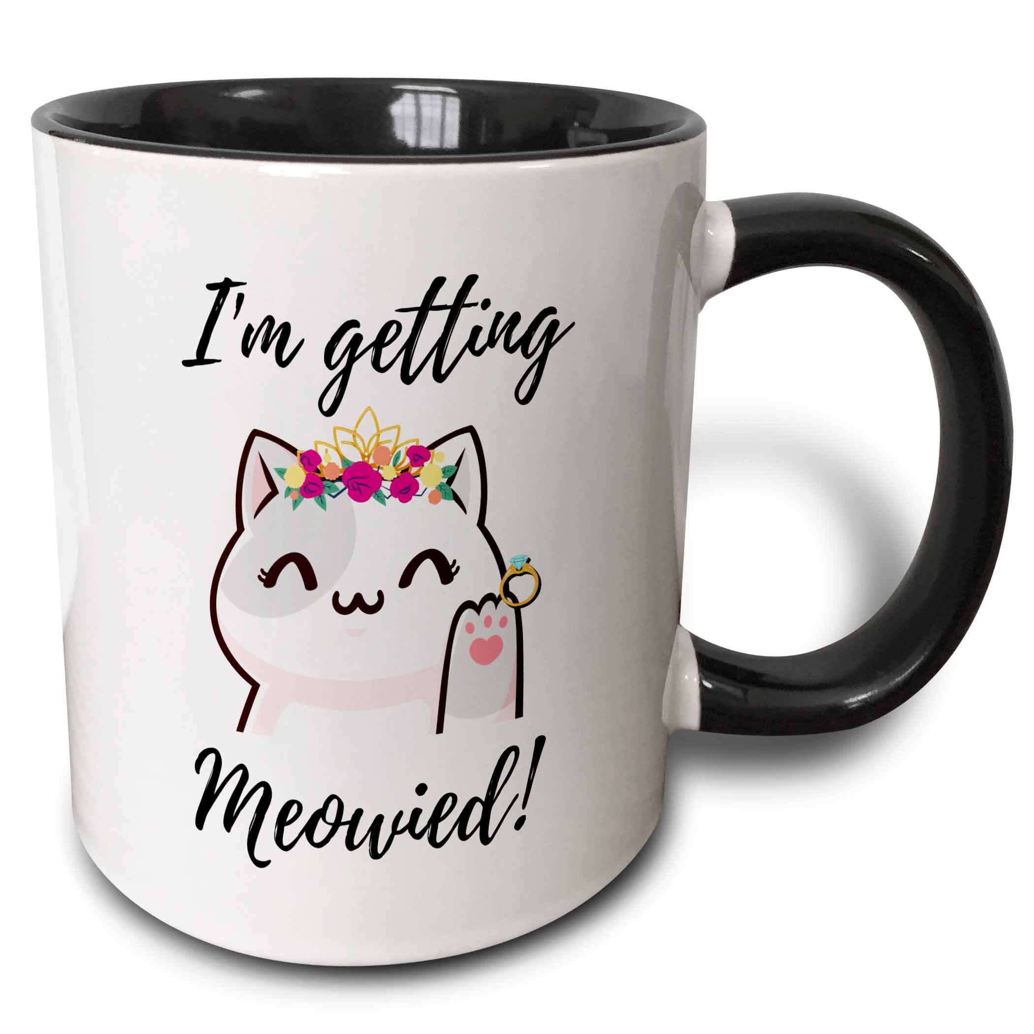 3drose, Im Getting Meowied Cute Kawaii Cat Bride I Am Getting Married ...