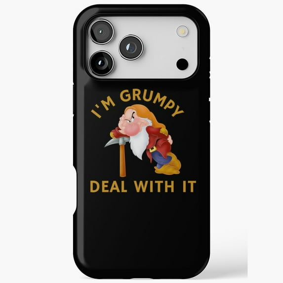 Im Grumpy Deal With It Funny Case for iPhone 11 12 13 14 15 16 17 Pro ...