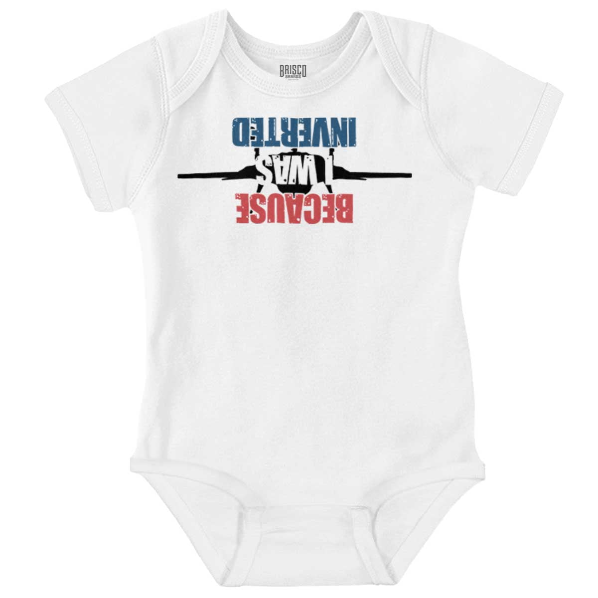 Im Inverted Funny Movie Reference Romper Boys or Girls Infant Baby ...