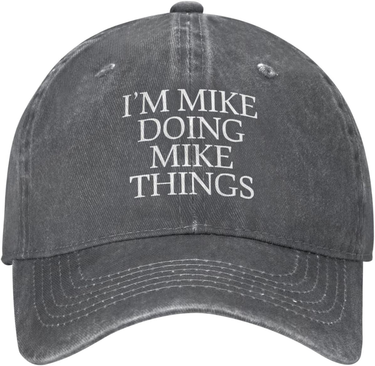Im Mike Doing Mike Things Hat Men Dad Hat Graphic Hat - Walmart.com