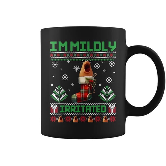 Im Mildly Irritated Marcus The Worm Christmas Meme Coffee Mugs ...
