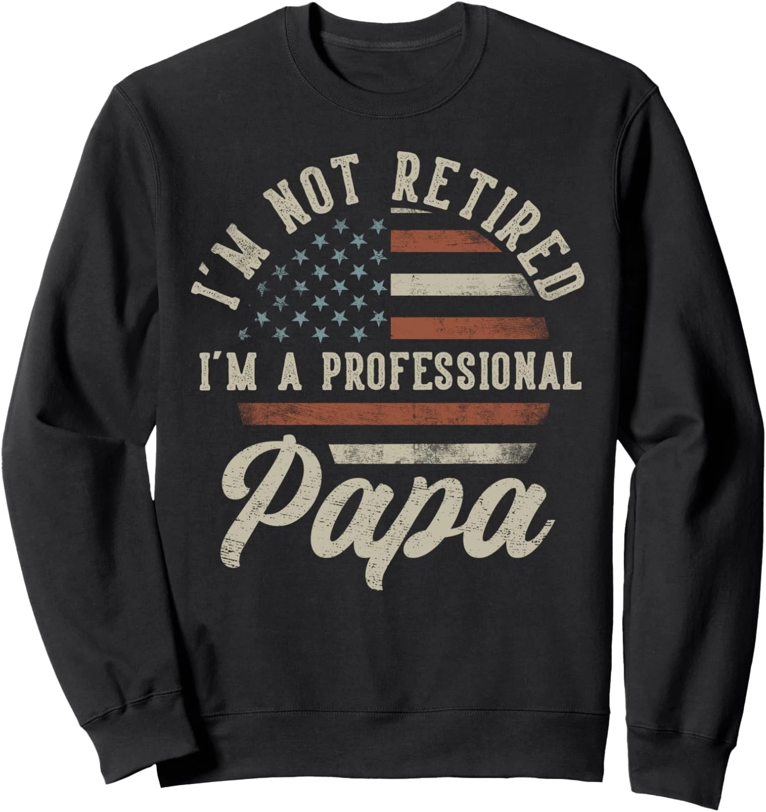 Im Not Retired I Am A Professional Papa Funny Elder Humor Family Style ...
