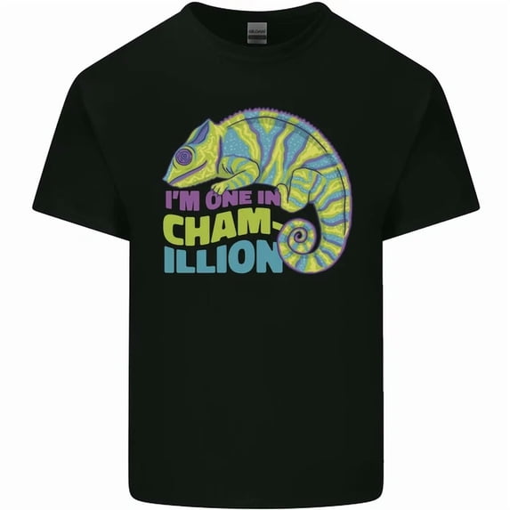 Im One In A Chamillion Funny Chameleon T-Shirt - Walmart.com