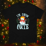 Im Snow Cute Funny Snowman Winter Christmas Humor Unisex T-Shirt, for ...
