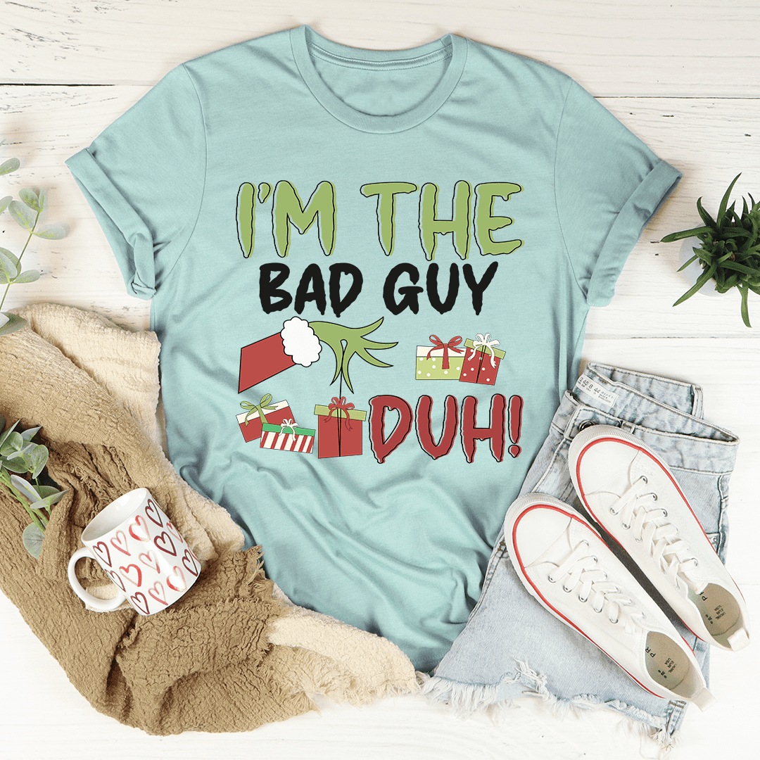 Im The Bad Guy Tee White S Peachy Sunday T-Shirt - Walmart.com