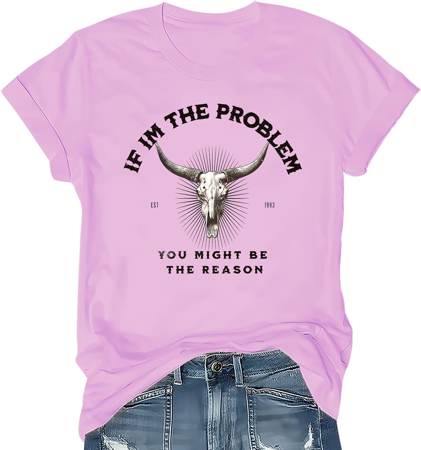 Im The Problem Shirt, If Im The Problem You Might Be The Reason T-Shirt ...