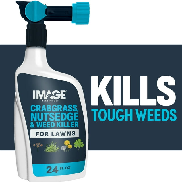 Image Powerful All-in-One Lawn Weed Killer, Strong Crabgrass Destroyer ...