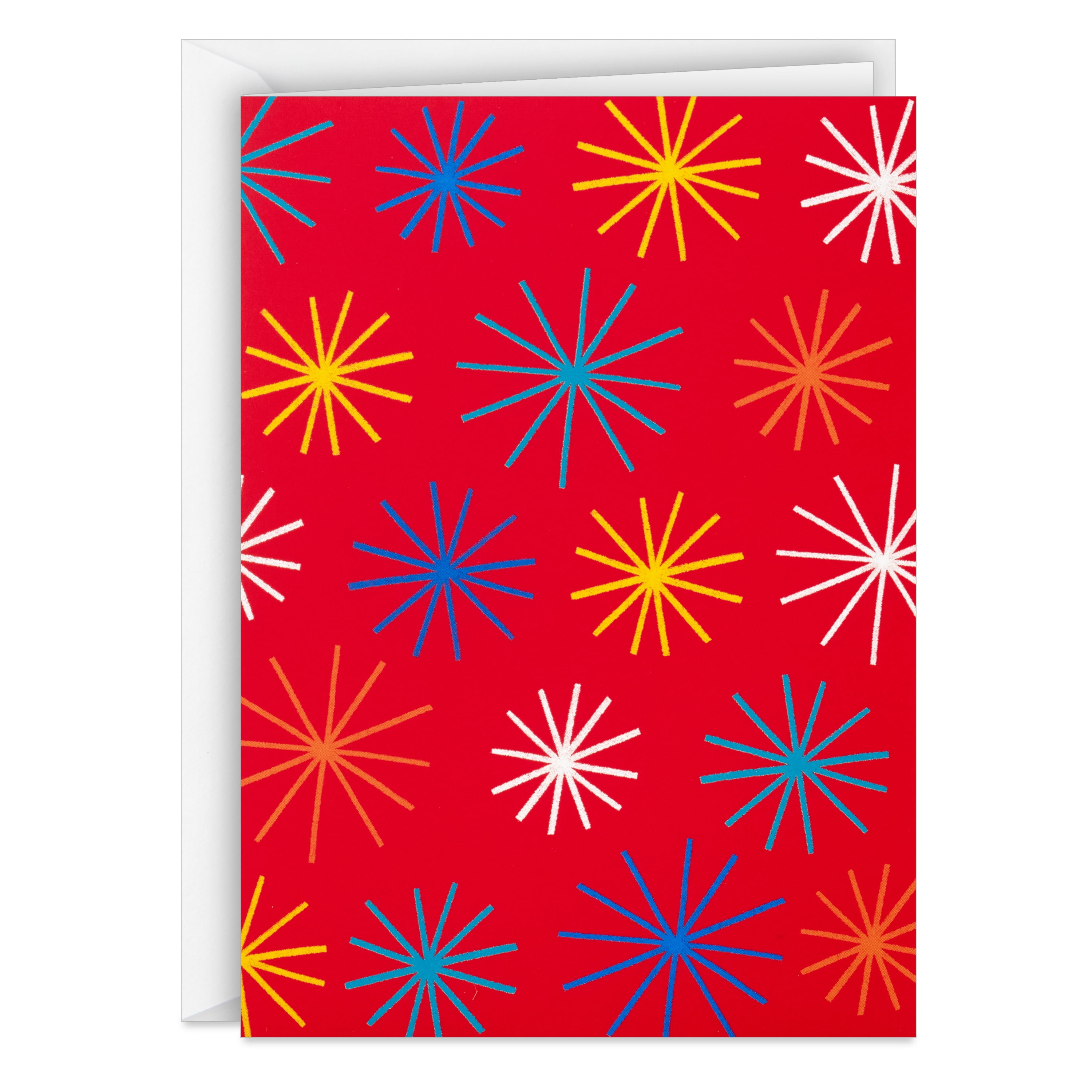 Image Arts Note Cards (Starbursts on Red), 4 ct. - Walmart.com