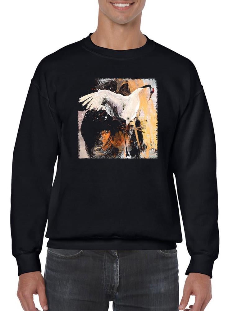 Image Conscious Elegant Birds Sweatshirt Men's -Image Conscious Designs ...