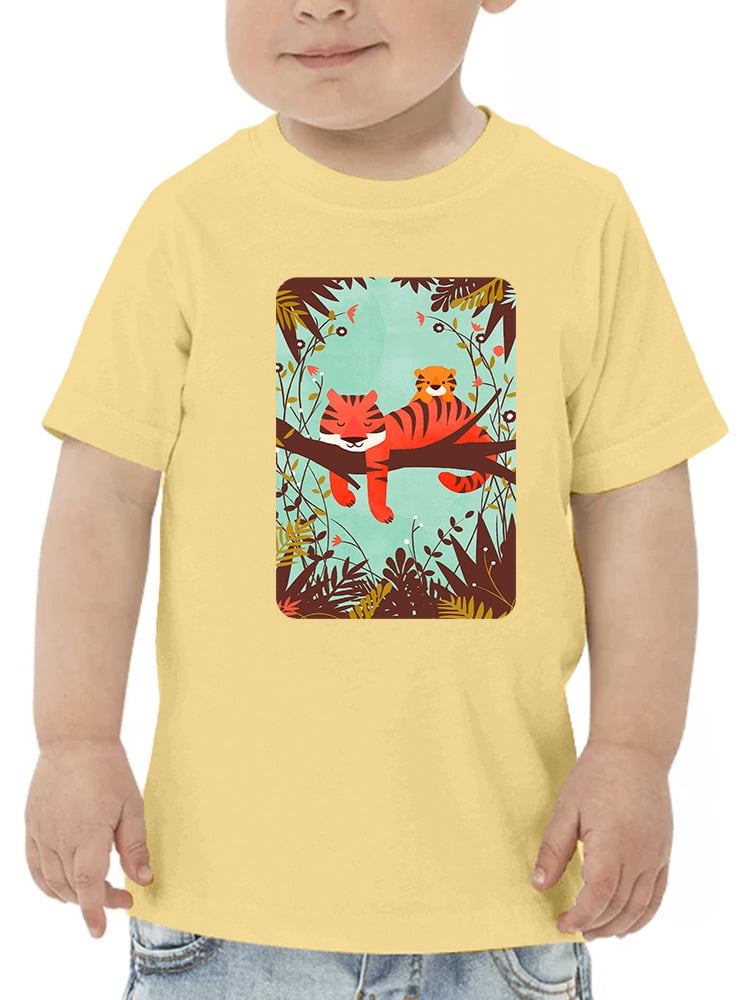 Image Conscious Sleeping Tiger Mom T-Shirt Toddler -Jay Fleck Designs ...