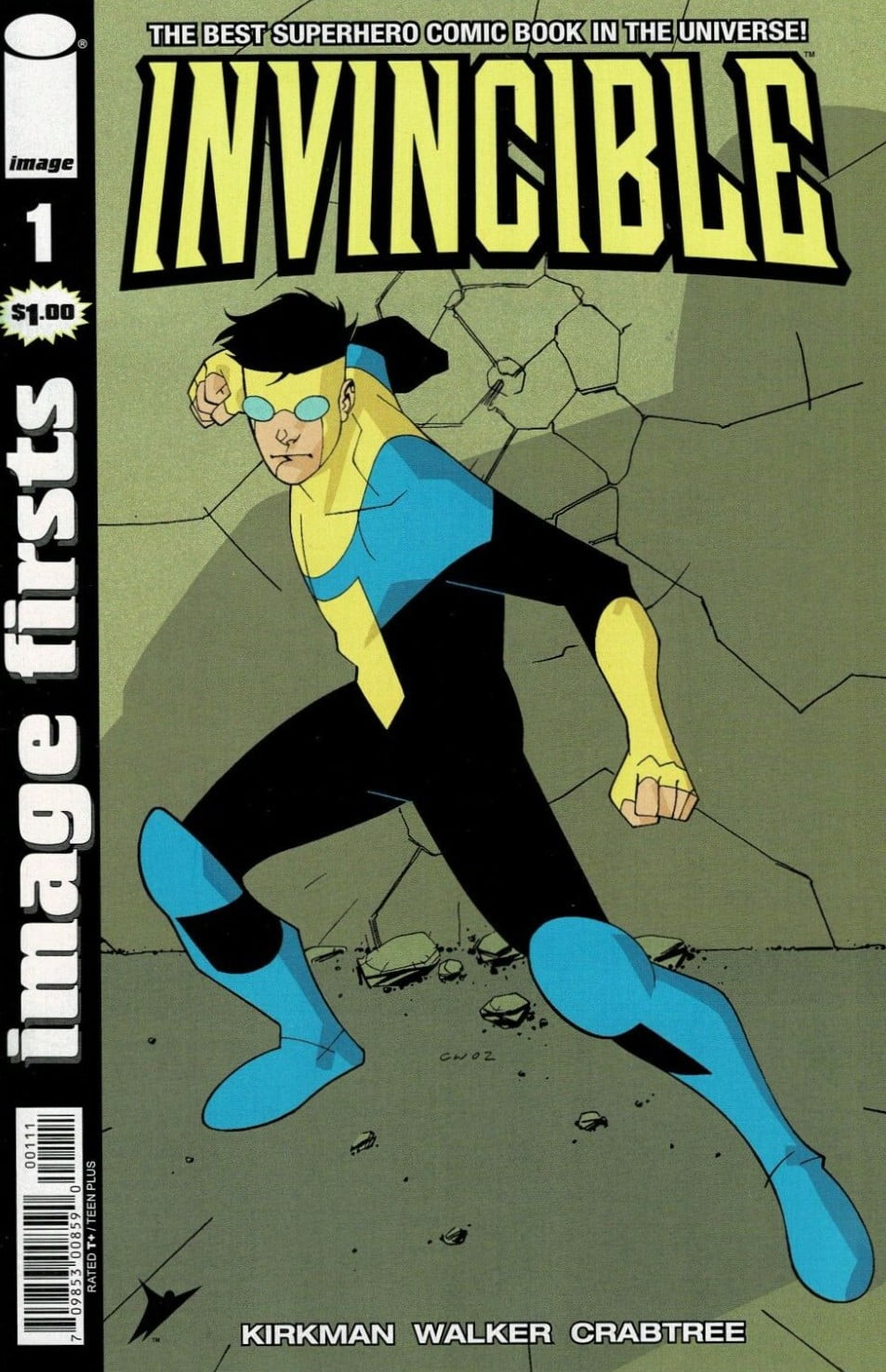 Image Firsts: Invincible #1 (3rd) VF ; Image Comic Book - Walmart.com
