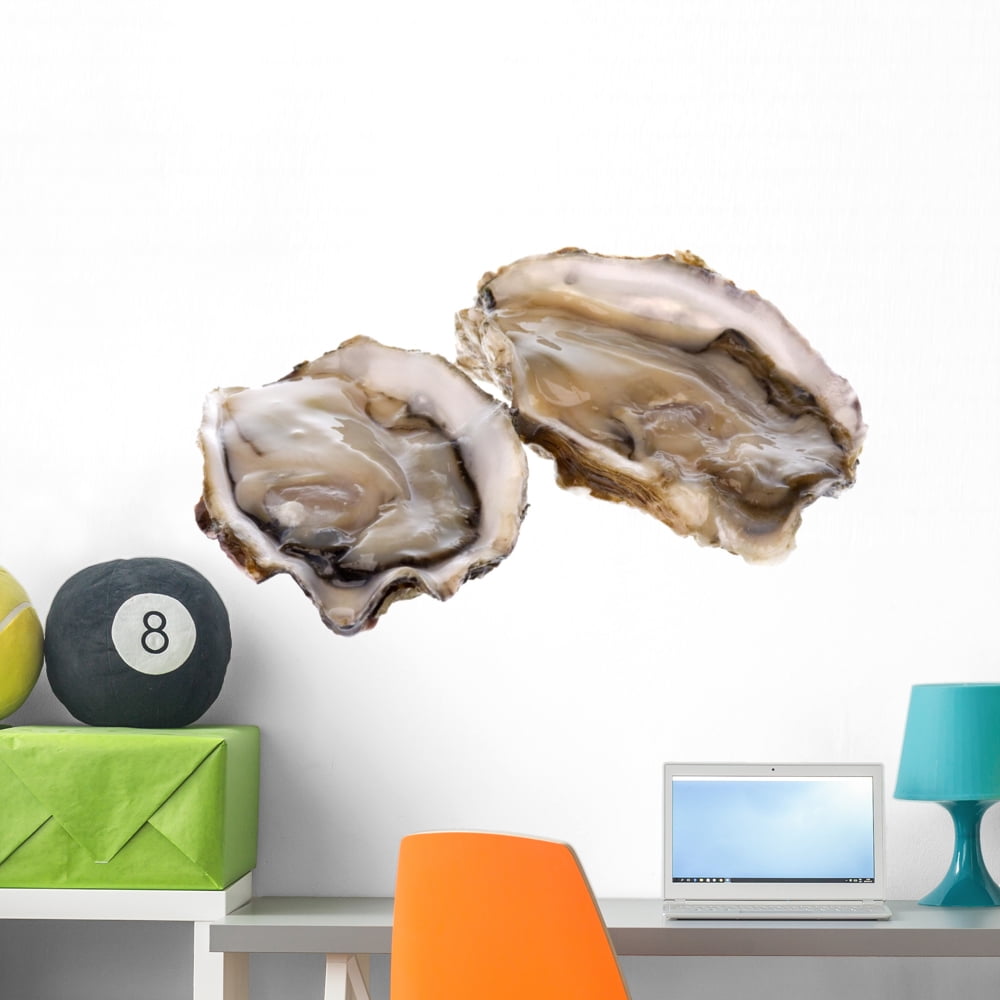 Image Fresh Oysters Wall Mural Decal Sticker, Wallmonkeys Peel & Stick ...