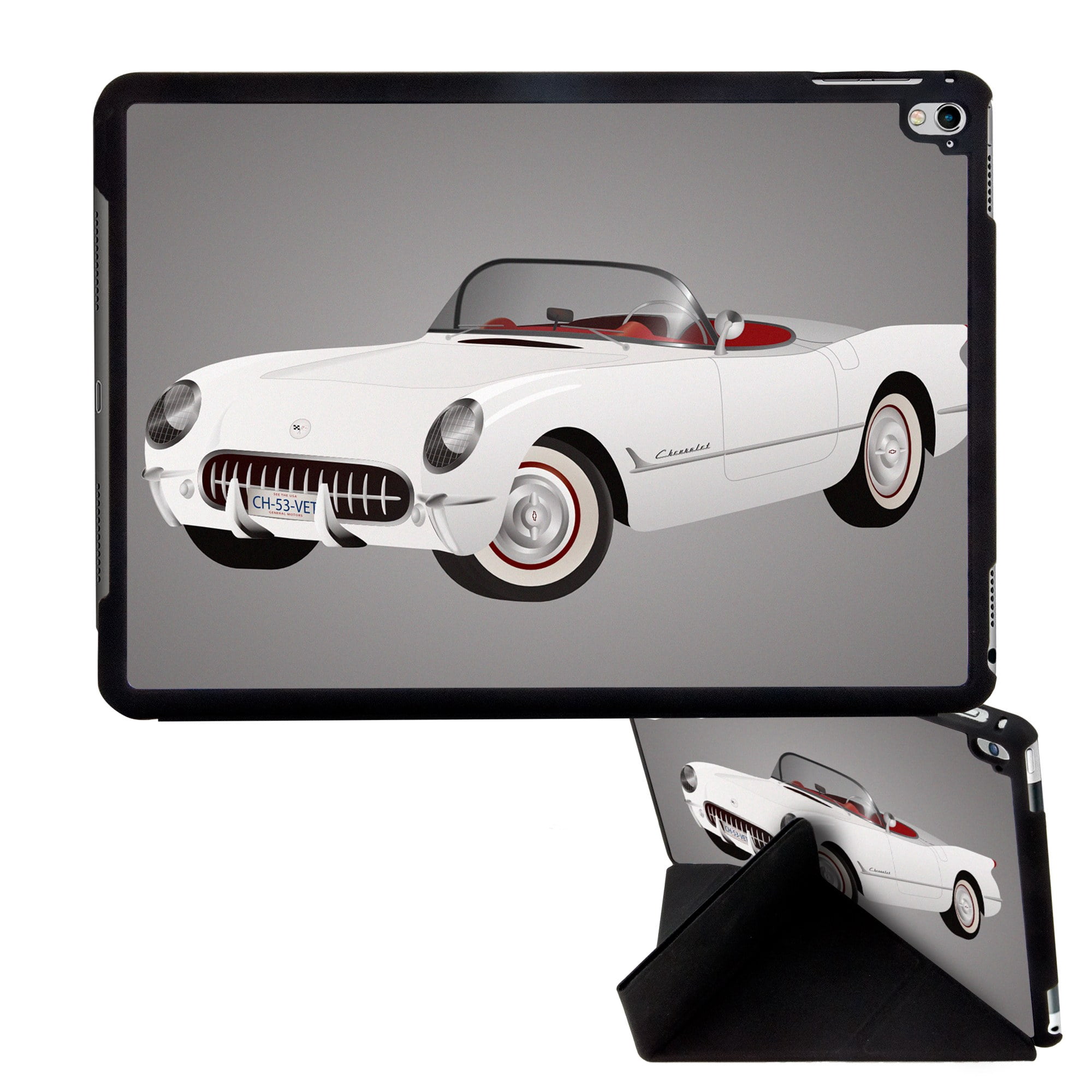 Image Of Classic White Convertible Ford Thunderbird Apple iPad Pro 9.7 ...