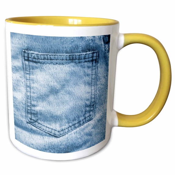 3drose, Image of Closeup Photo of Back Ladies Jean Pocket in Light Blue ...