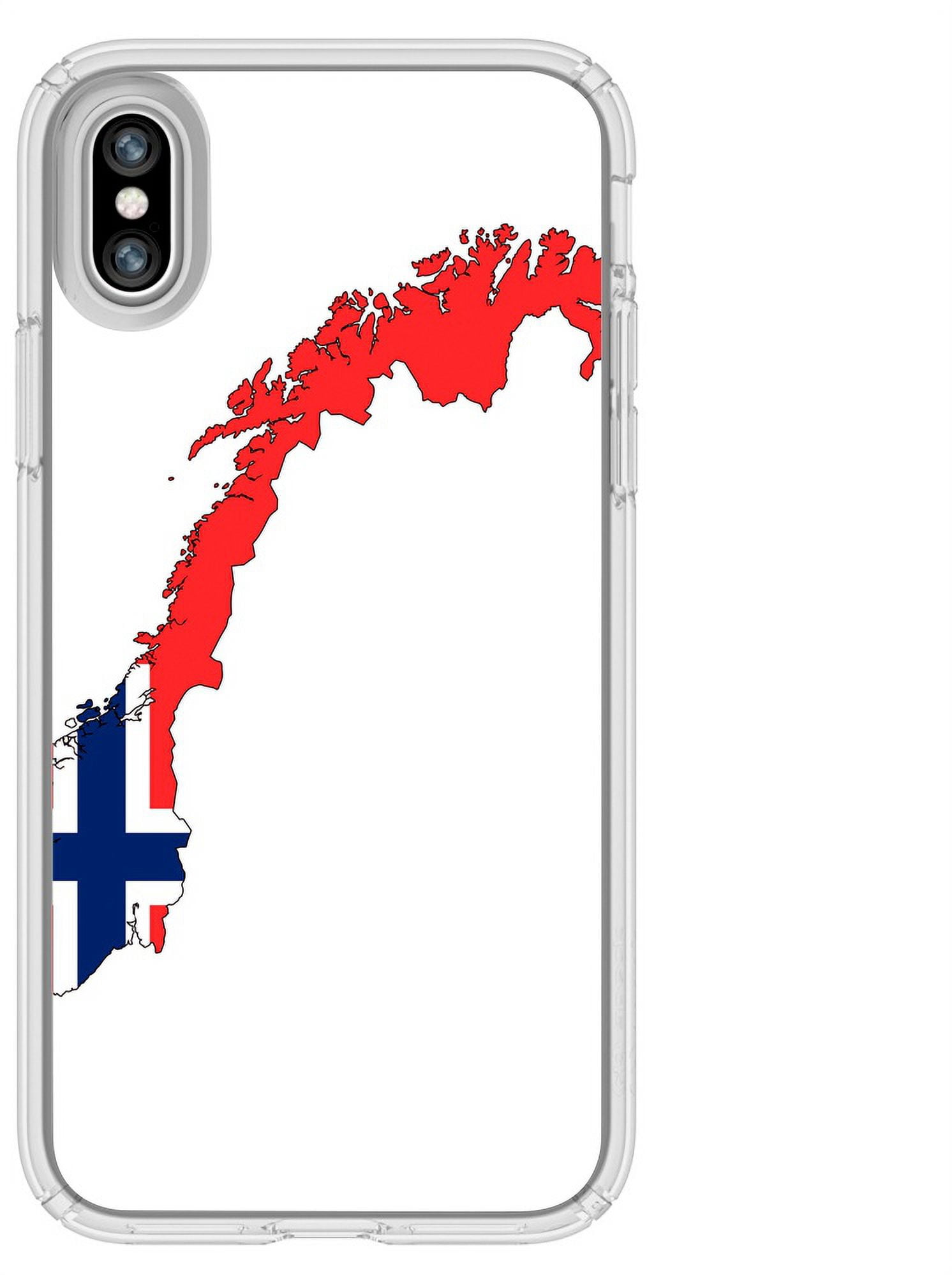 Image Of Country Flag Illustration of Norway Apple iPhone X Plus Phone ...
