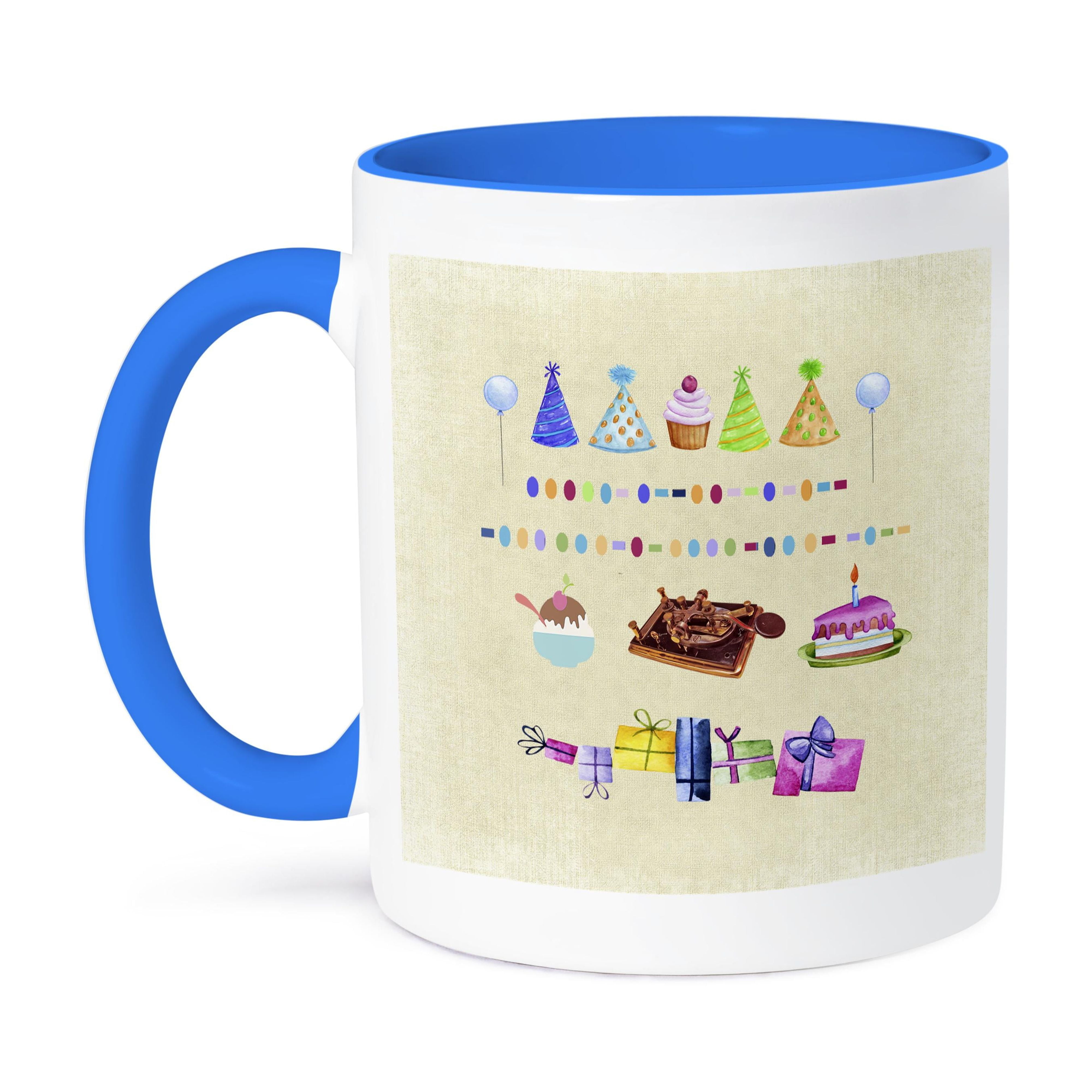 3dRose, Image of Morse Code Birthday, Telegraph, Cake, Hats, Balloons ...