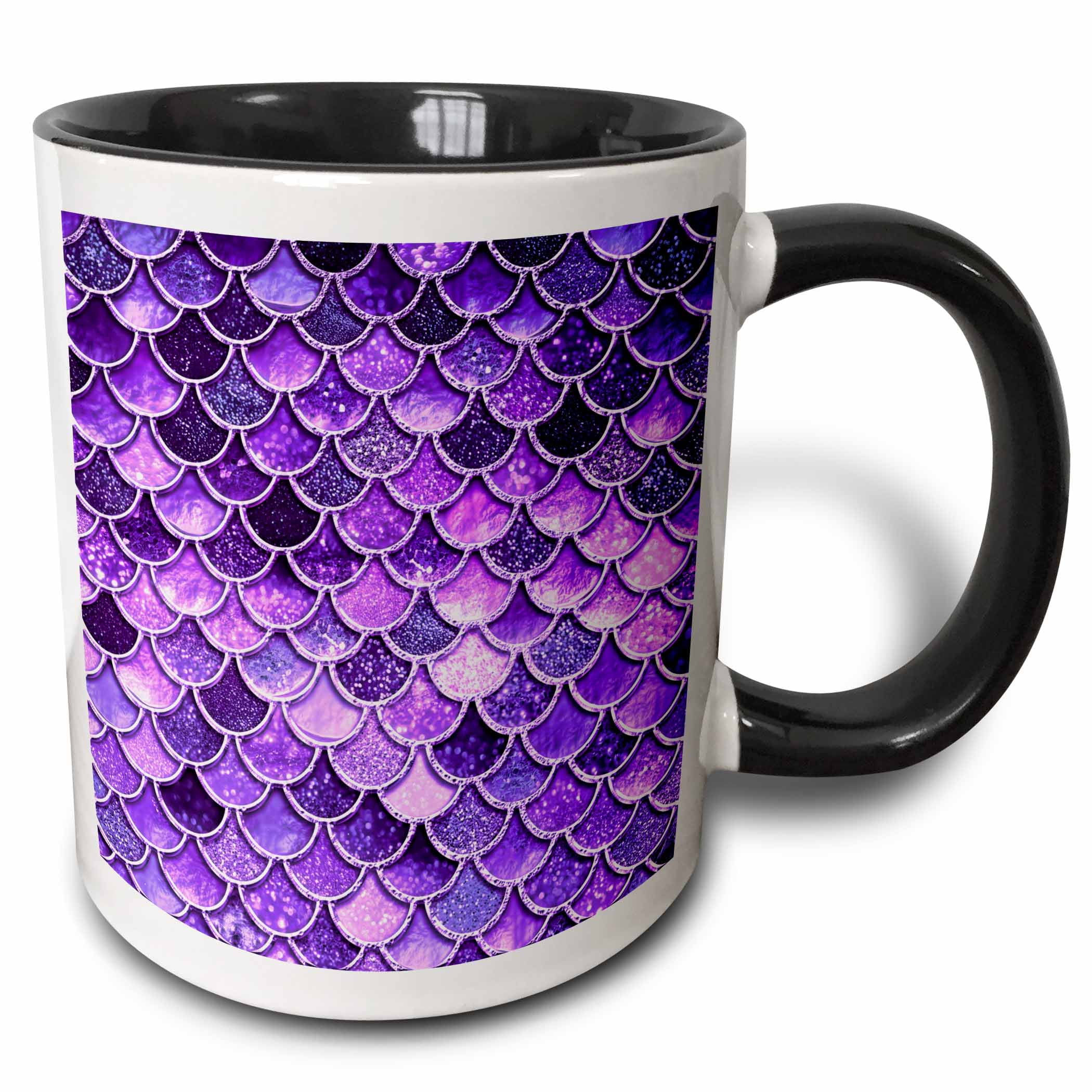 3drose, Image of Sparkling Ultra Violet Shiny Luxury Mermaid Scales ...