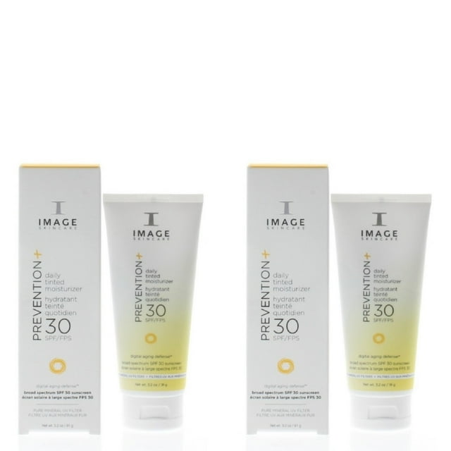Image Skincare Prevention + Daily Tinted Sunscreen Moisturizer SPF30 3 ...