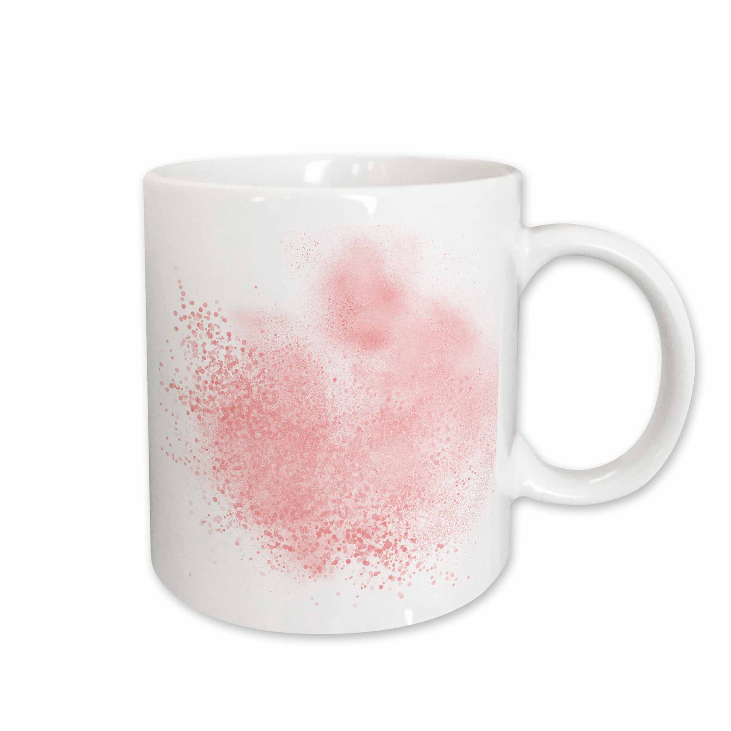 Image of Glitzy Pink Confetti Sparkle 11oz Mug mug-274283-1 - Walmart.com