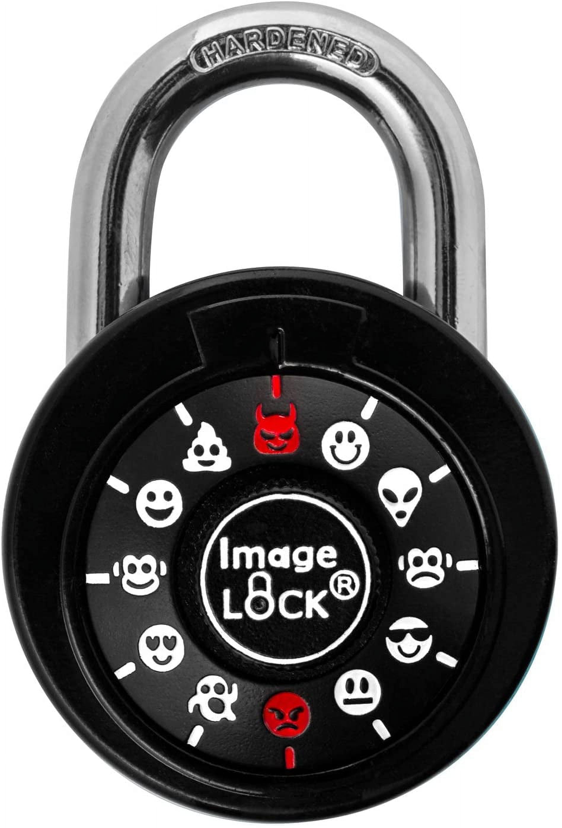 ImageLOCK Combination Padlock - Non-reset, Double Reinforced Stainless ...