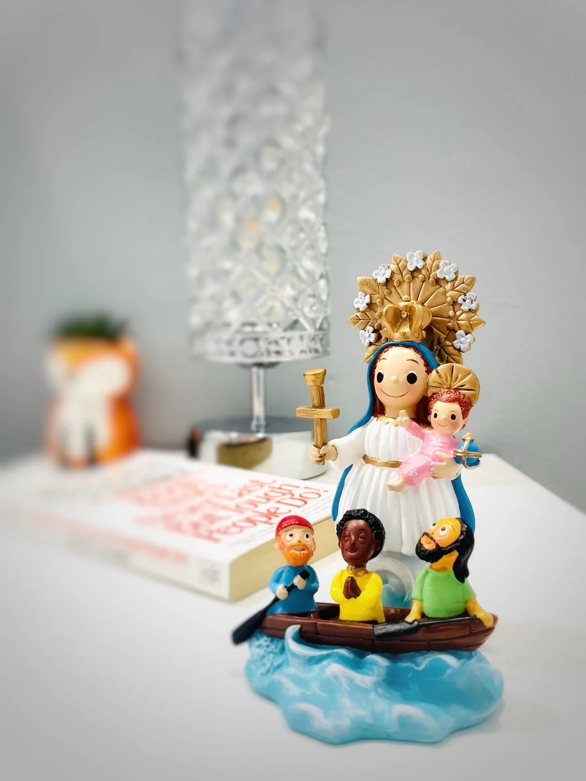 Virgen de la Caridad del Cobre - Resin Catholic Statue Our Lady of ...