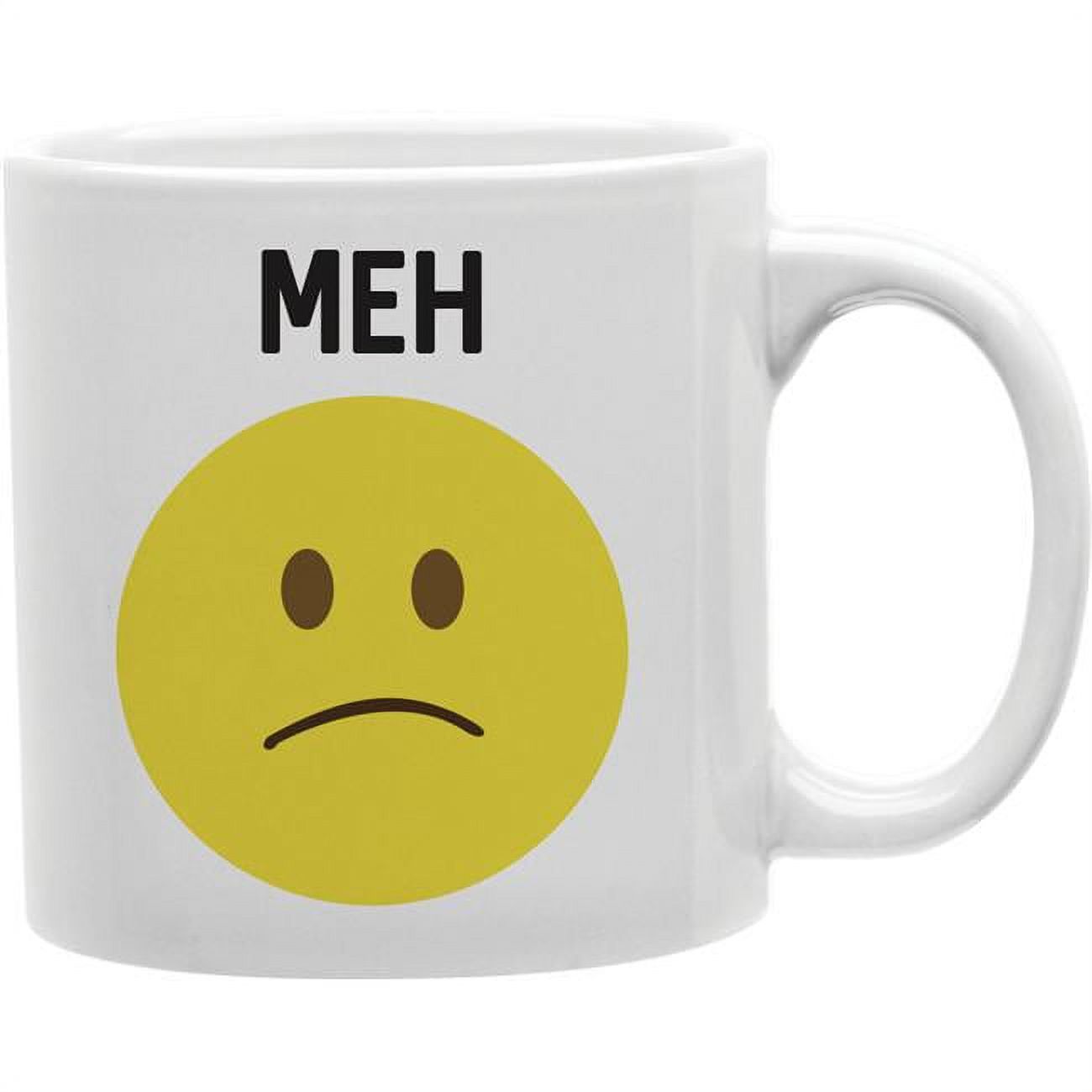 Imaginarium Goods CMG11-IGC-MEH2 Meh2 - Meh Worded Emoji Mug - Walmart.com