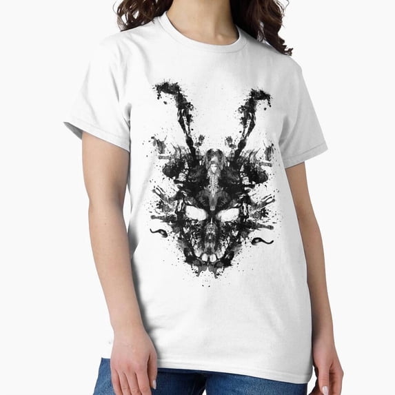 Imaginary Inkblot Darko Frank Bunny Rorschach Art T-Shirt - Walmart.com