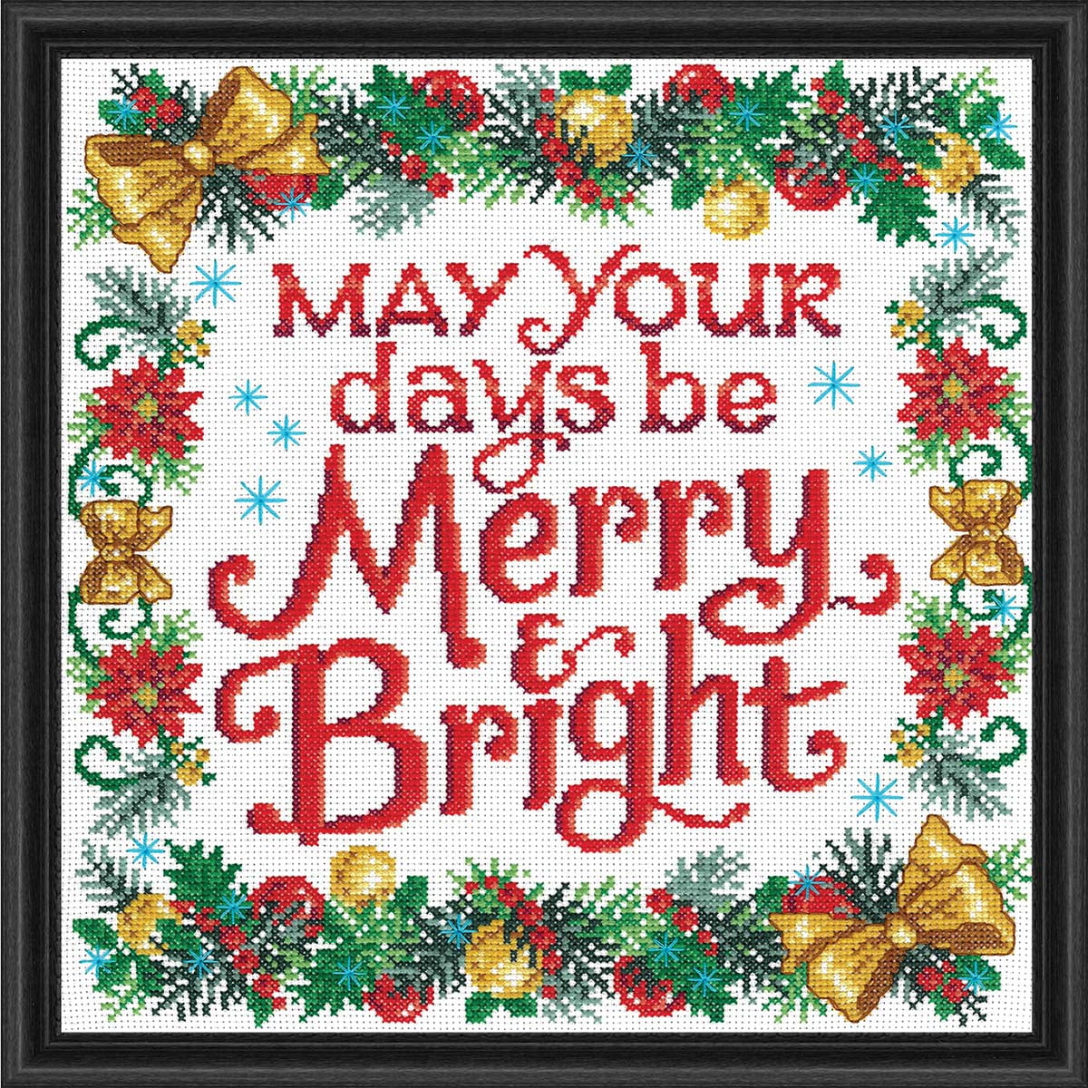 Imaginating Inc. May Your Days Be Bright Kit & Frame Counted Cross ...