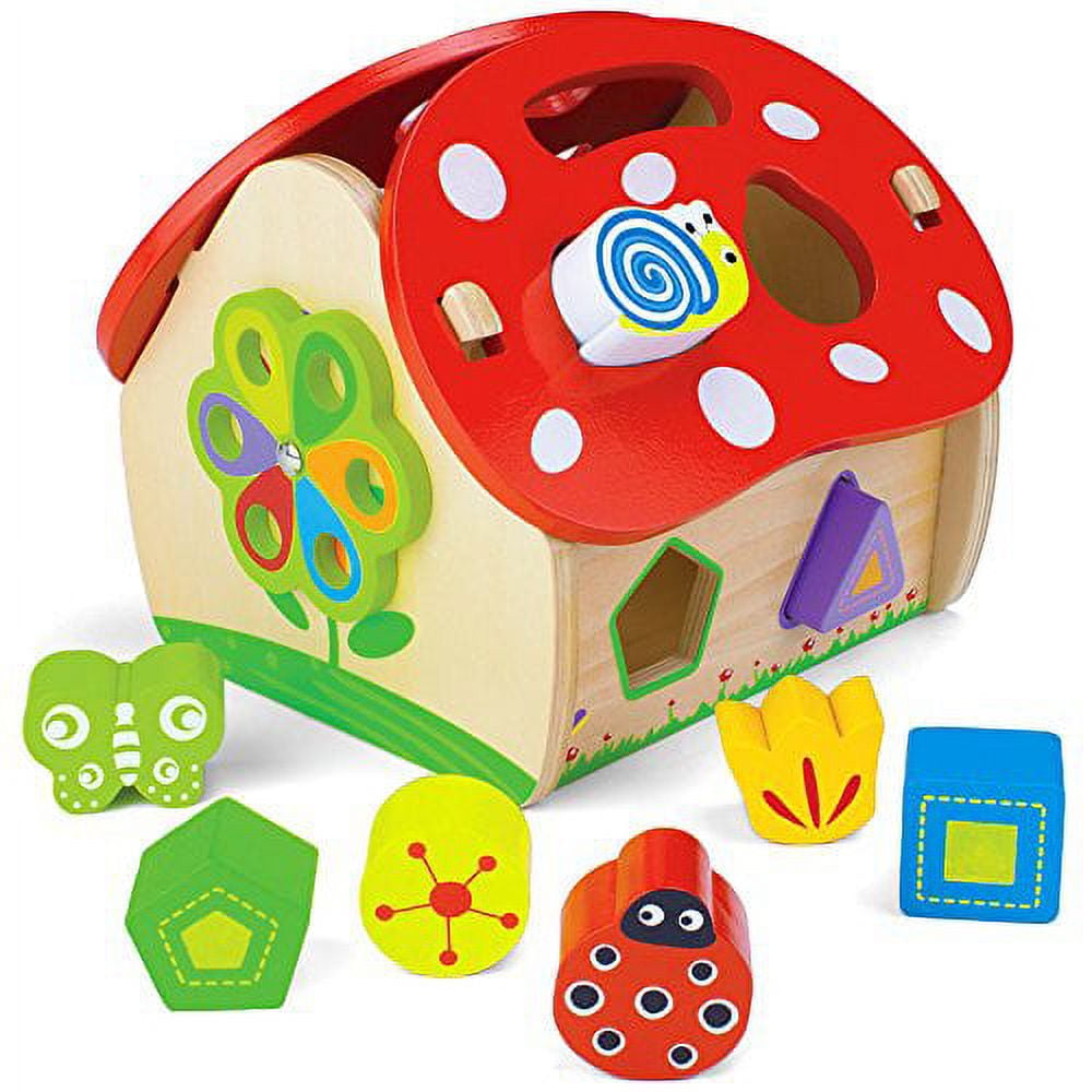 Imagination Generation Smart Shapes Wooden Sorting House | Fine Motor ...