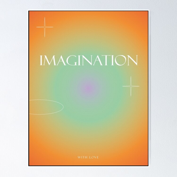 Imagination UNFRAMED Poster, 12x18 - Walmart.com