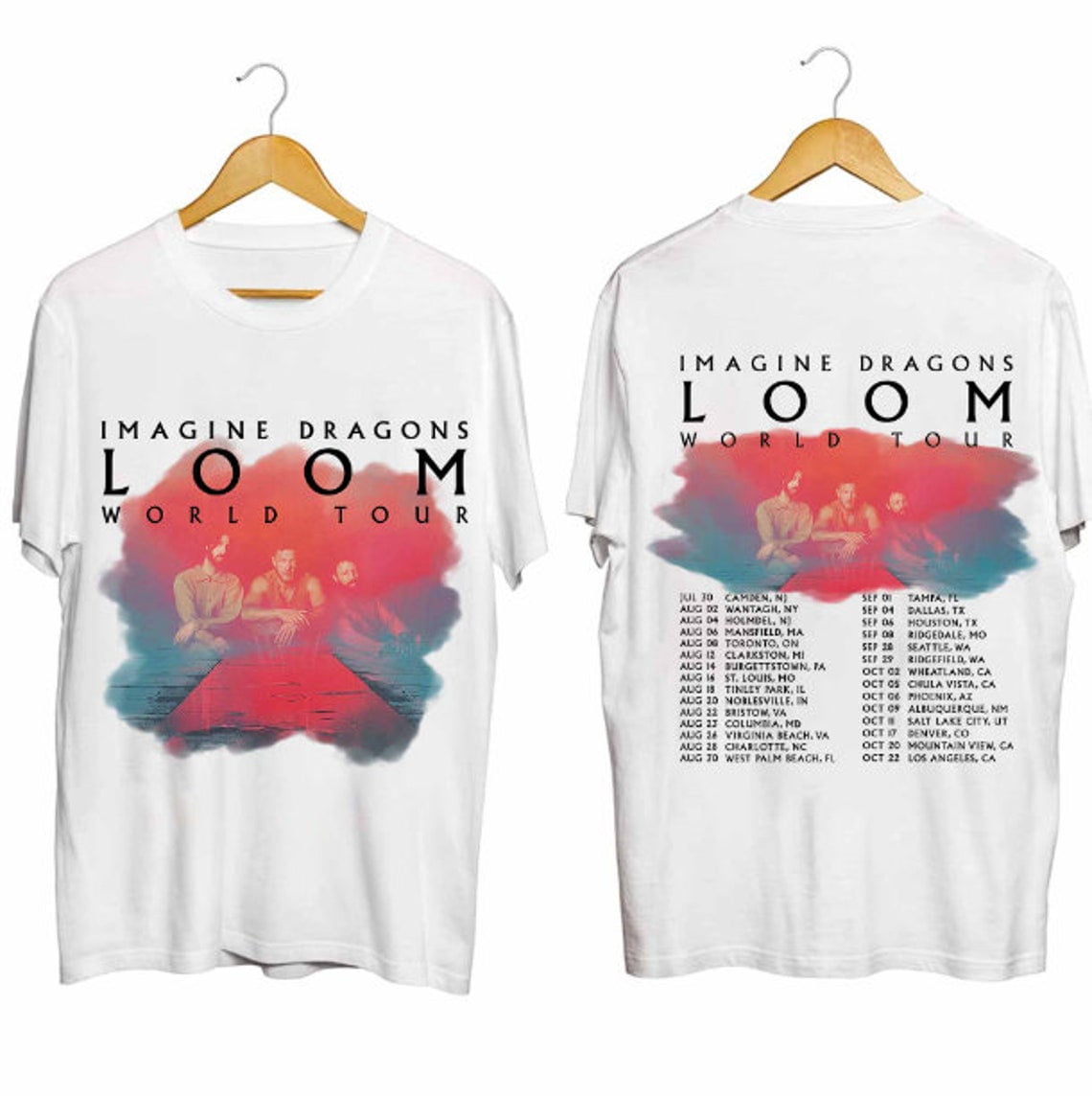 Imagine Dragons 2024 Concert Shirt, Imagine Dragons Loom Tour 2024 ...