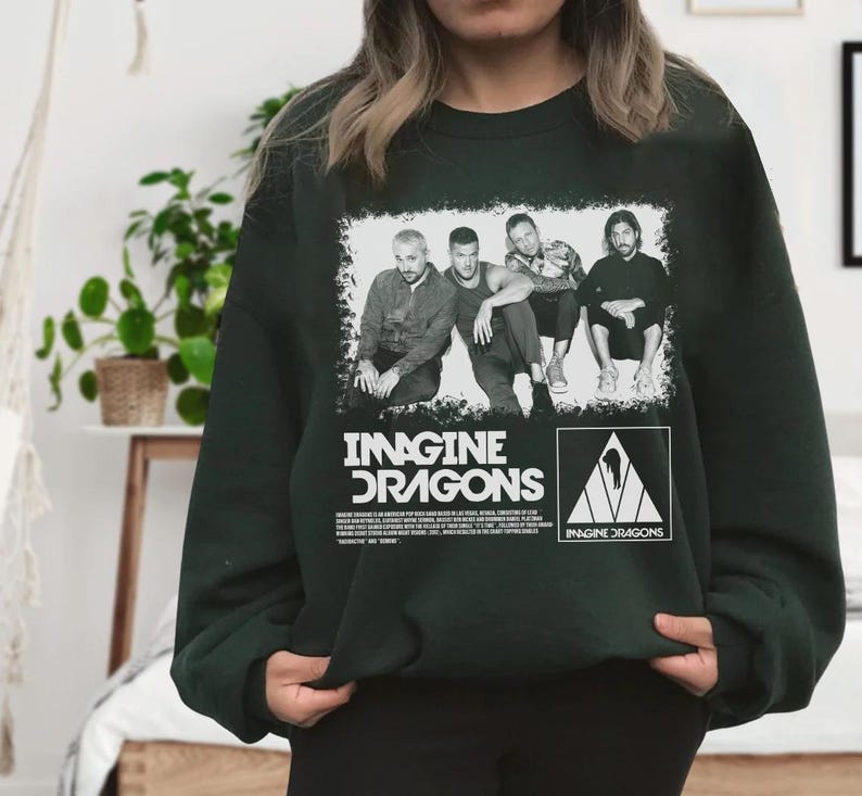 Imagine Dragons Band Merch, Imagine Dragons Shirt, Imagine Dragons Loom ...