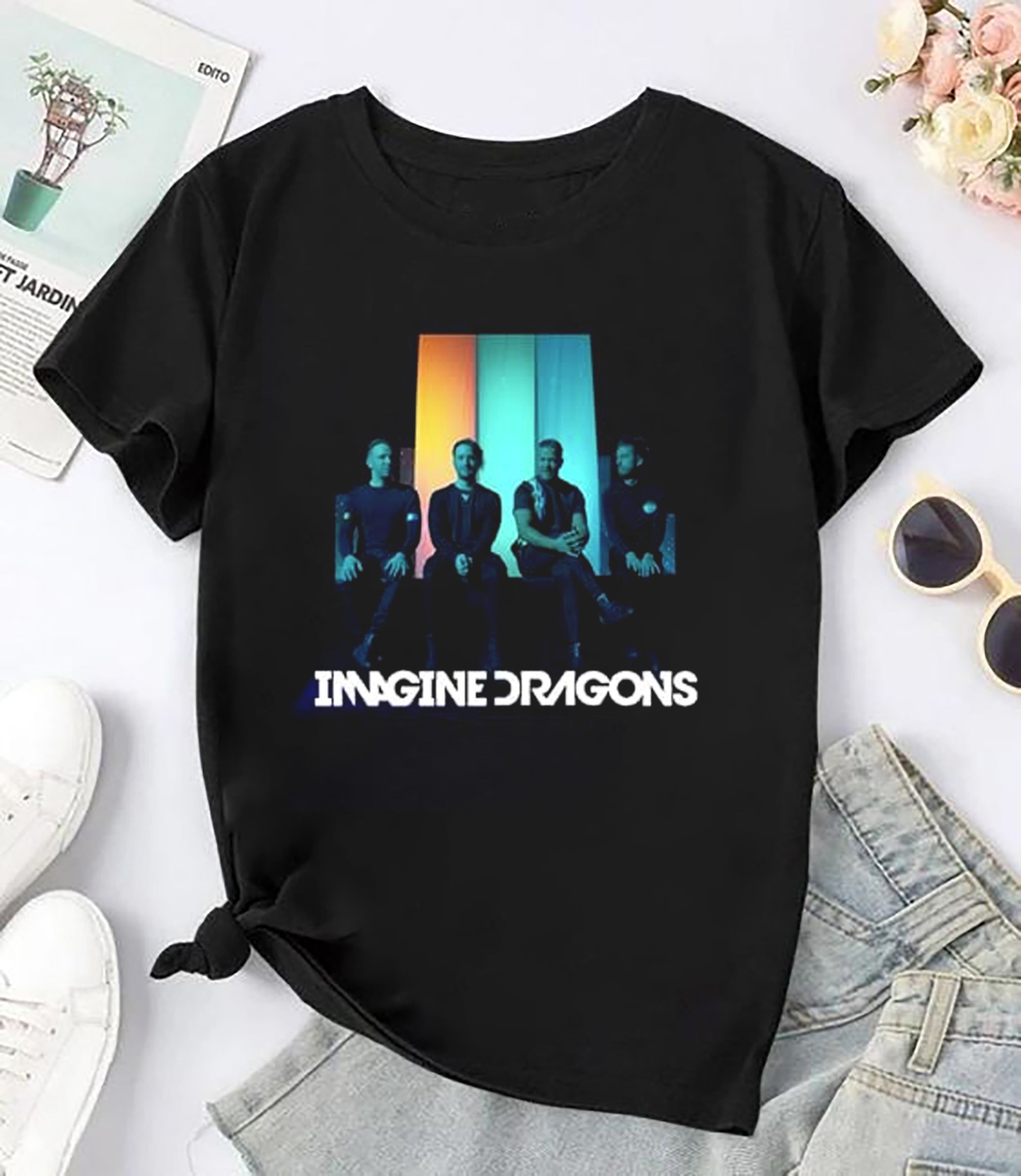 Imagine Dragons Band T-Shirt, Imagine Dragons 90s Vintage Shirt ...